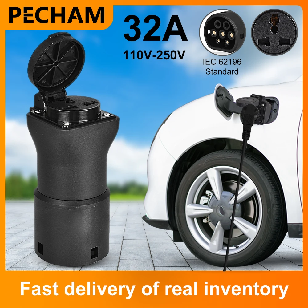 Discharger-For-Type2-Car-Discharge-EV-Cable-Adapter-250V-Support-MG-Kia ...