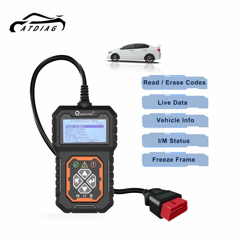 2022 T31 OBD2/EOBD Scanner Check Auto Engine System Diagnostic Tools ...