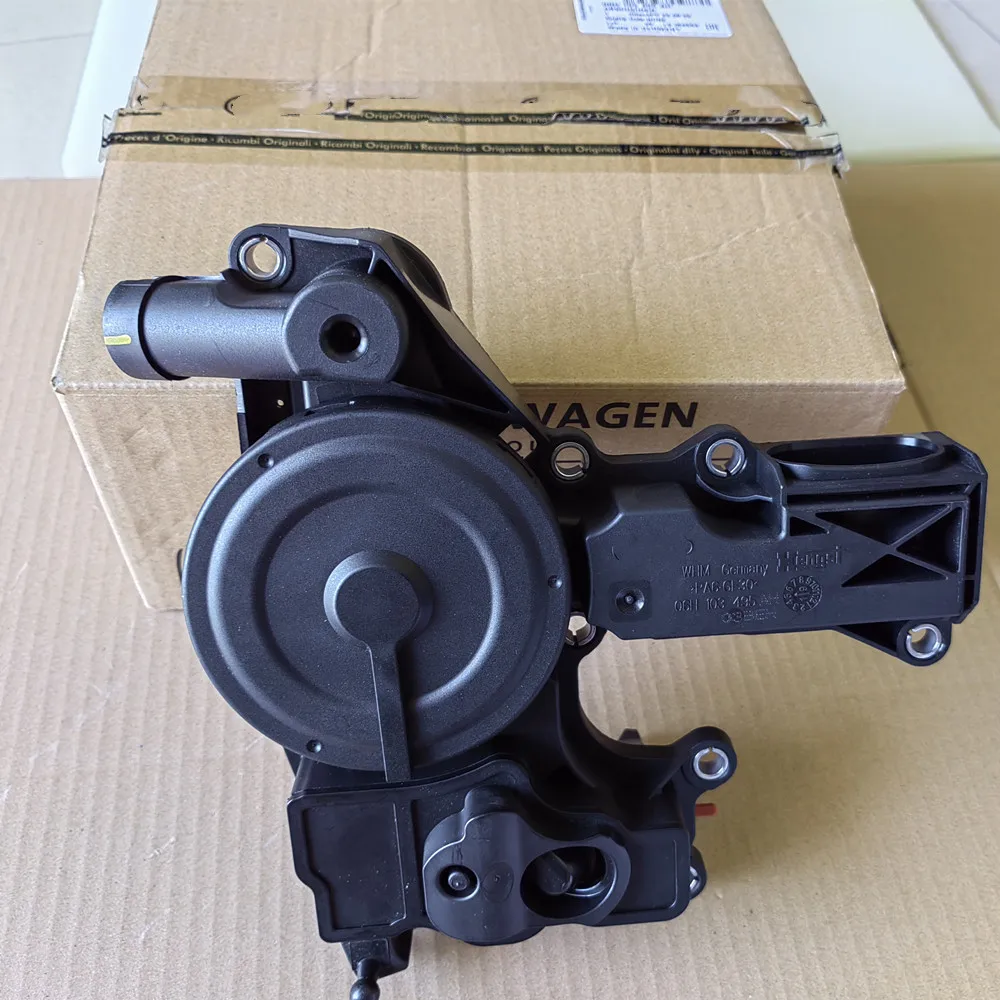 Genuine-Black-Oil-Separator-PCV-Valve-Assembly-06H103495A-For-AUDI-A4 ...
