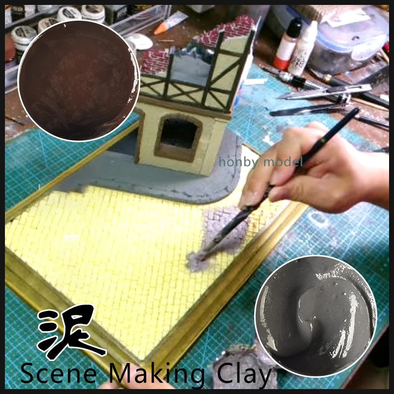 Military-Model-Sand-Table-Scene-Model-Landscaping-Road-Sand-Stone-Road ...