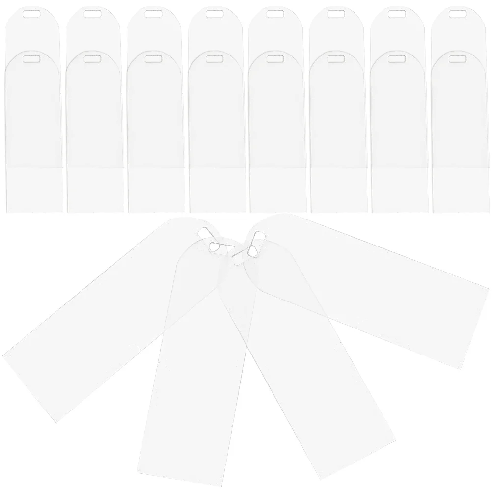 20-Pcs-Sublimation-Bookmark-Clear-Craft-Bookmarks-Transparent-Blank ...