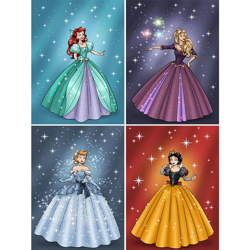 Disney Princess Dresses Drawings