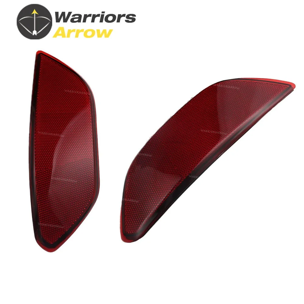 Pair Left Right Rear Bumper Trim Reflector Red 95863110500 95863110600 ...
