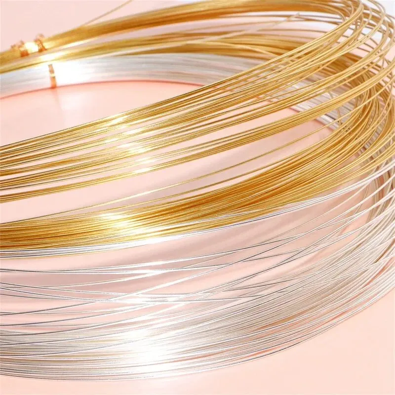 14K-Gold-Half-Hard-Copper-Wire-Soft-Handmade-DIY-Beaded-Jewelry ...