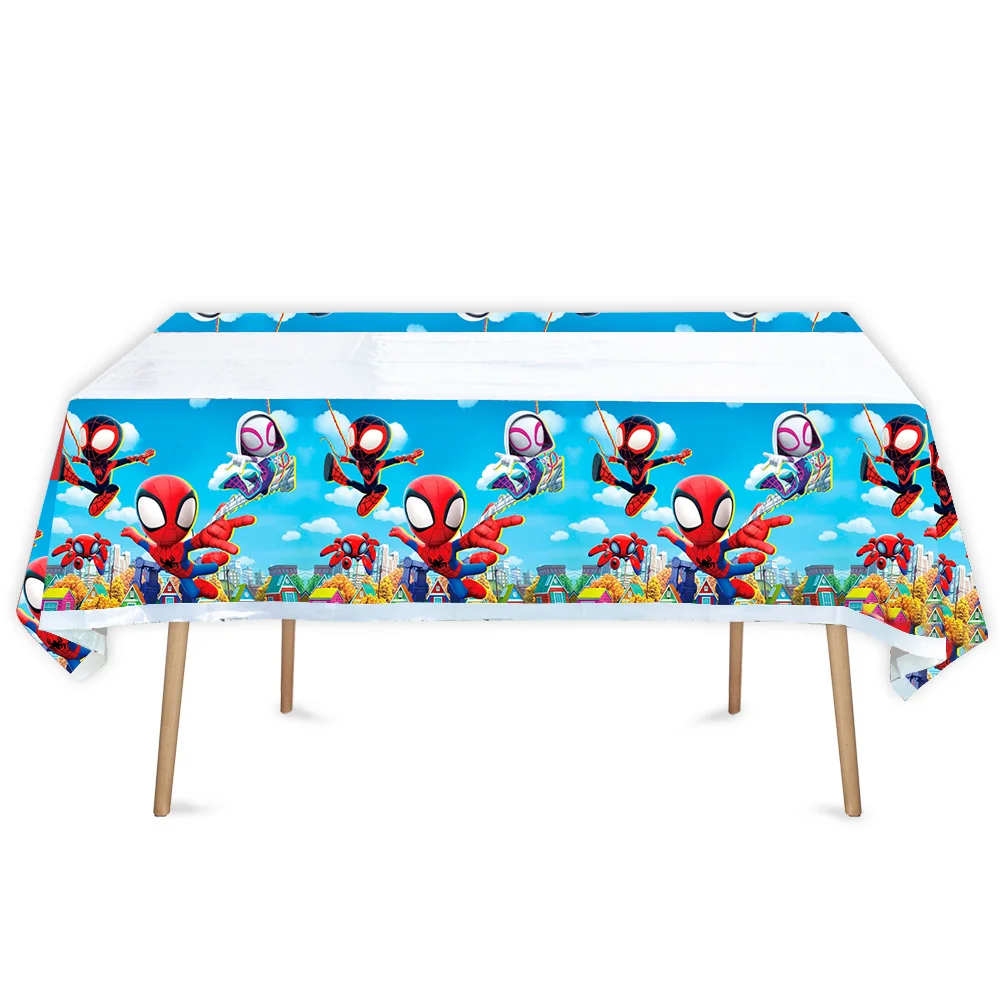 Spidey-And-Amazing-Friends-Tablecloth-Decorations-Plastic-Superhero ...