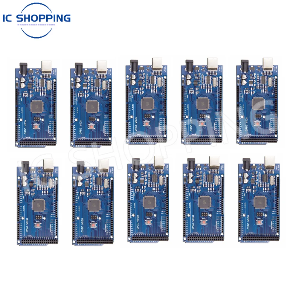 10PCS-MEGA2560-MEGA-2560-R3-ATmega2560-16AU-CH340G-AVR-USB-board ...
