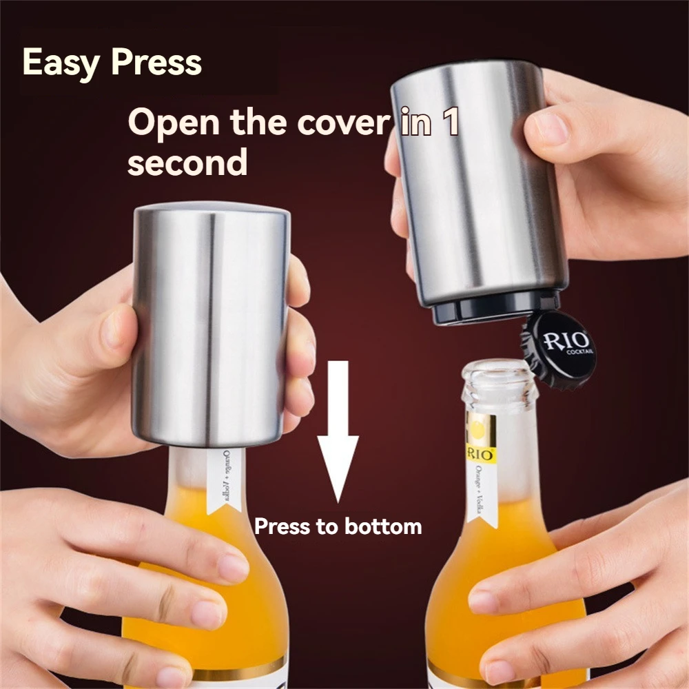 1pc stainless steel labor-saving can opener, kitchen can opener, cap ...