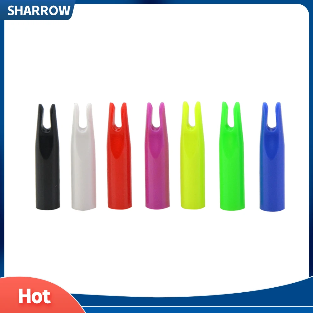 50pcs-Archery-Arrow-Nocks-Fit-For-ID-6mm-Arrow-Shaft-Plastic-Arrow ...