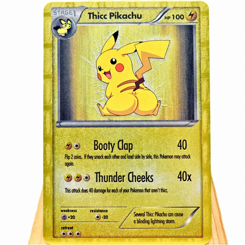 Single Cartoon Anime Pokemon Cute Kawaii Big Butt Pikachu Fire ...