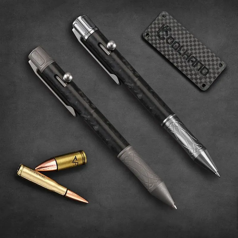 Tactical-Pen-Titanium-Alloy-Carbon-Fiber-Signature-Pen-Self-defense ...