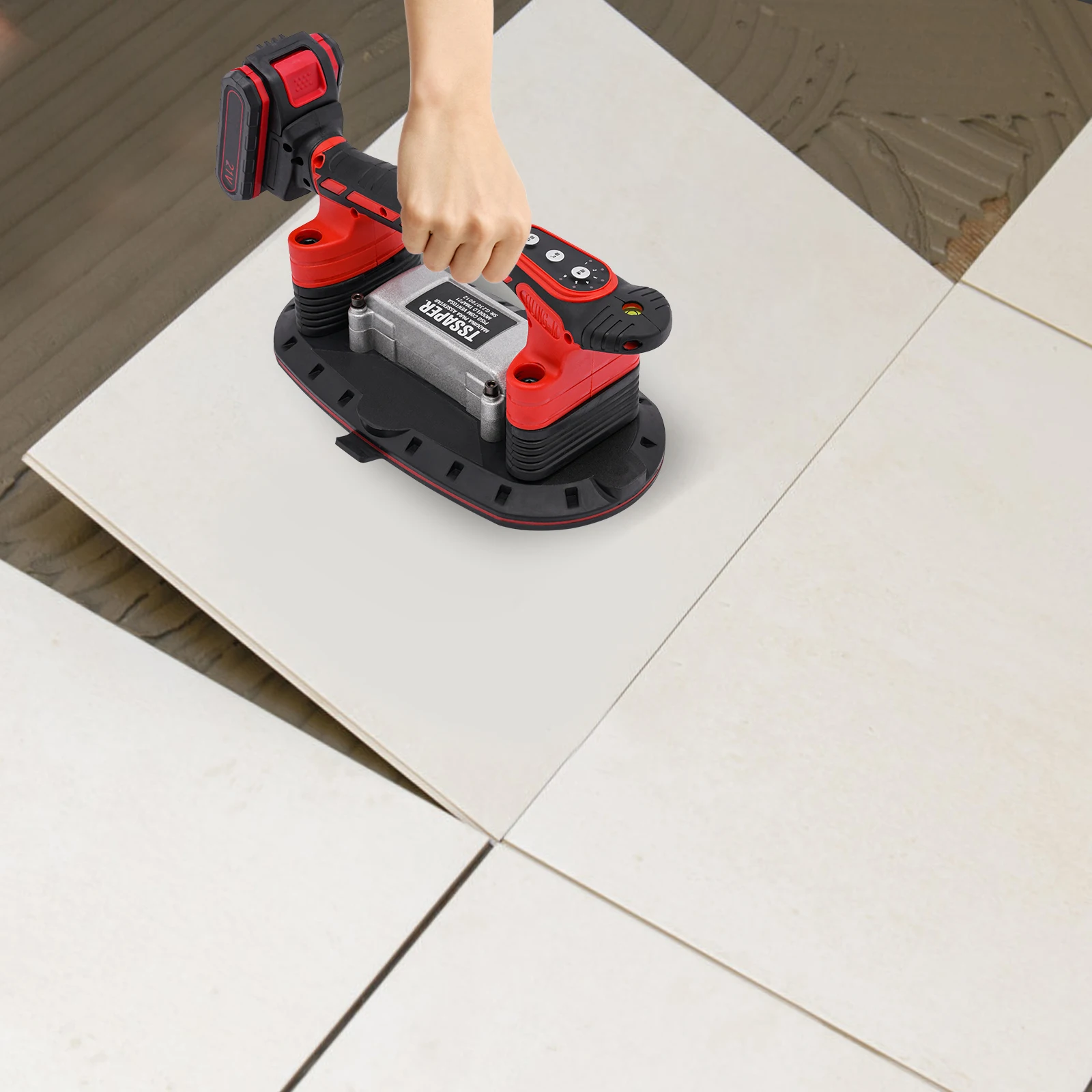 21V-2000mAh-Hand-Tile-Vibration-Tool-with-Electric-Vacuum-Suction-Cup-6 ...