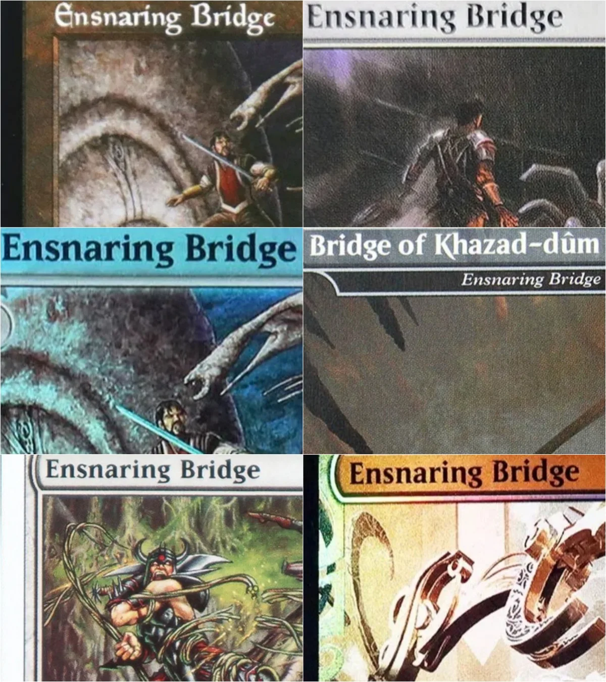 Ensnaring Bridge TCG Magical Proxy Black Top Quality Proxy Playing ...