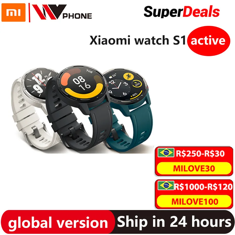 Xiaomi-S1-Smartwatch-Ativo-1-43-Display-AMOLED-5ATM-Prova-D-gua-Freq ...