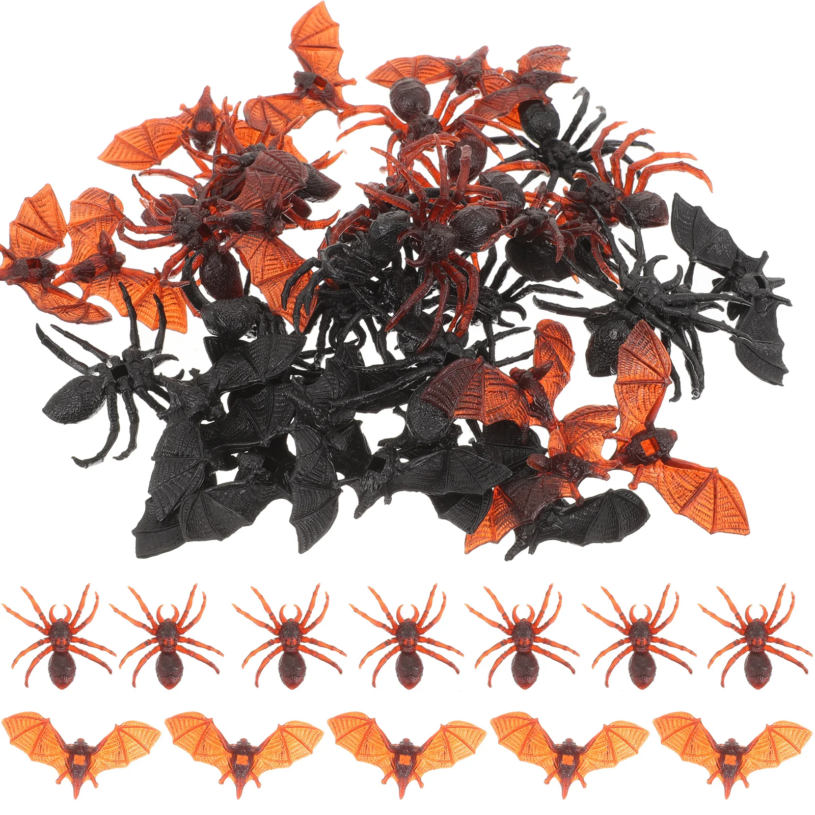 Simulation Spider Bat Decor Artificial Bats Toys Prank Fake Insects ...