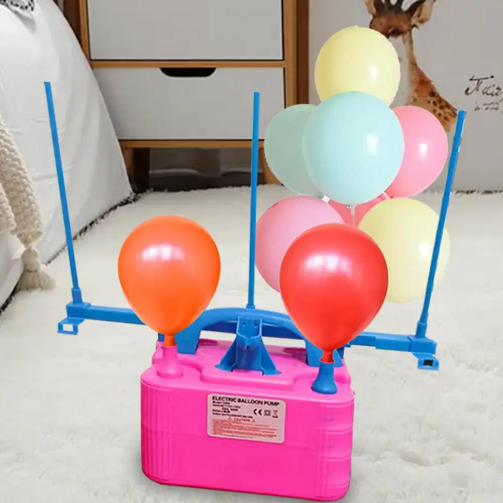Electric-Balloon-Pump-Efficient-Electric-Balloon-Inflators-Dual-Nozzle ...