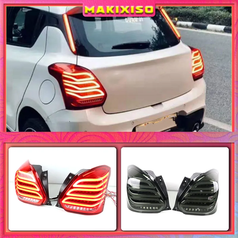 Car-Styling-Taillight-Tail-Lights-For-Suzuki-Swift-2017-2018-2019-Rear ...