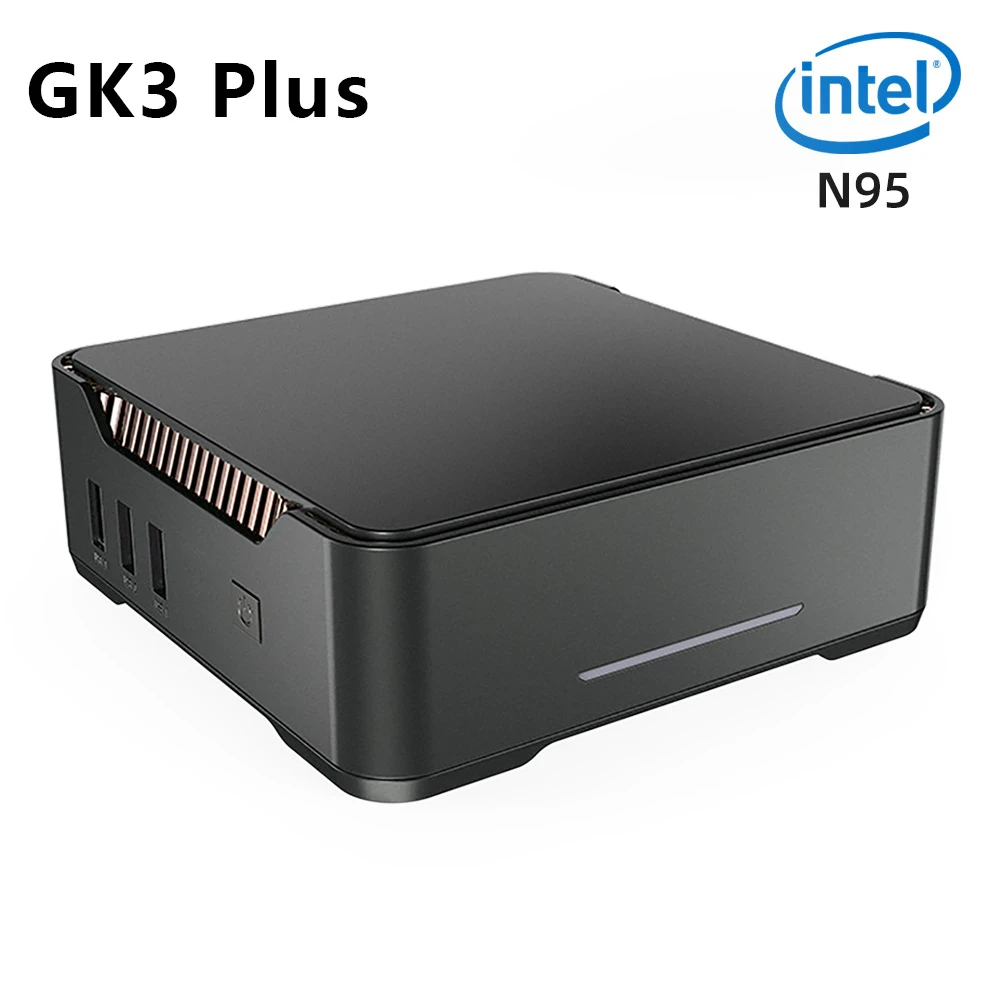 GK3 Plus Intel Processor Alder Lake N95 Windows 11 Mini PC DDR4 8GB 256GB WIFI5 BT4.2 Game ...