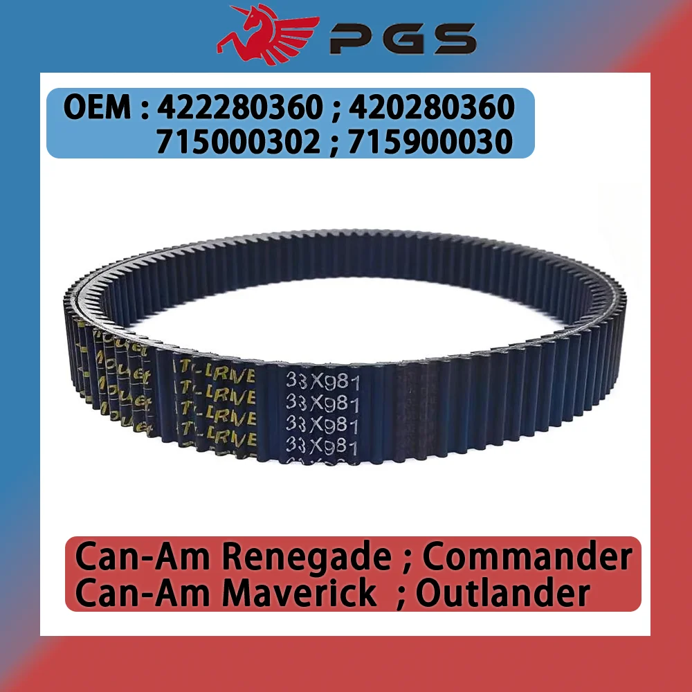 PGS-Kevlar-EPDM-CVT-Drive-Belt-33x981-For-Stels-Guepard-650-800-850 ...
