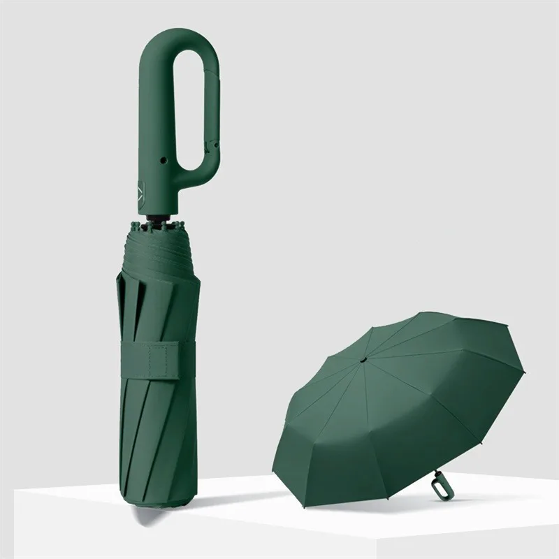 Strong Windproof Automatic Umbrella Sunshade UV Protection Folding Men ...