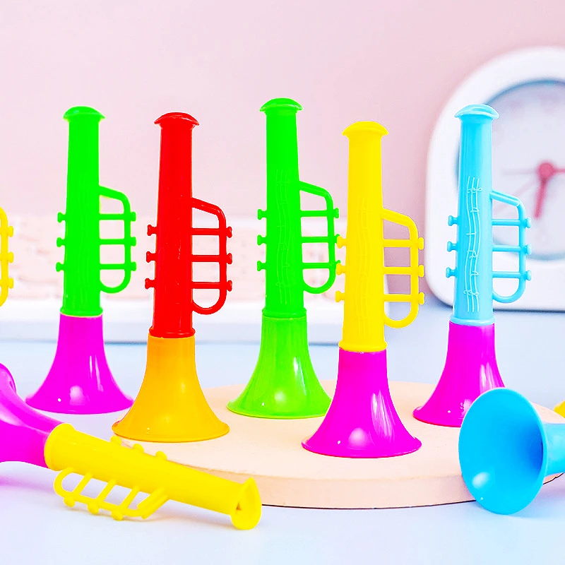 12PC-Colorful-Mini-Blowing-Trumpet-Musical-Instruments-Kids-Birthday ...