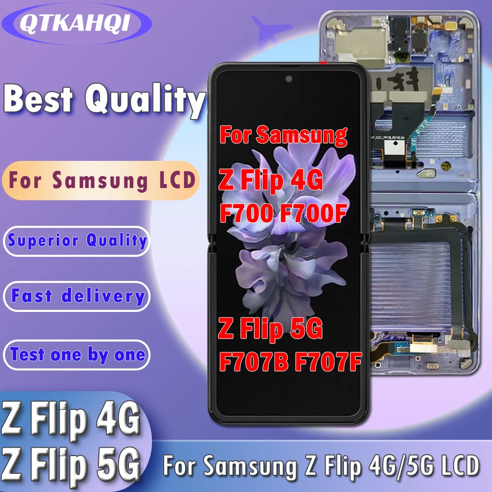 6-7-LCD-For-Samsung-Z-Flip-4G-LCD-F700-Display-Touch-Screen-Replacement ...