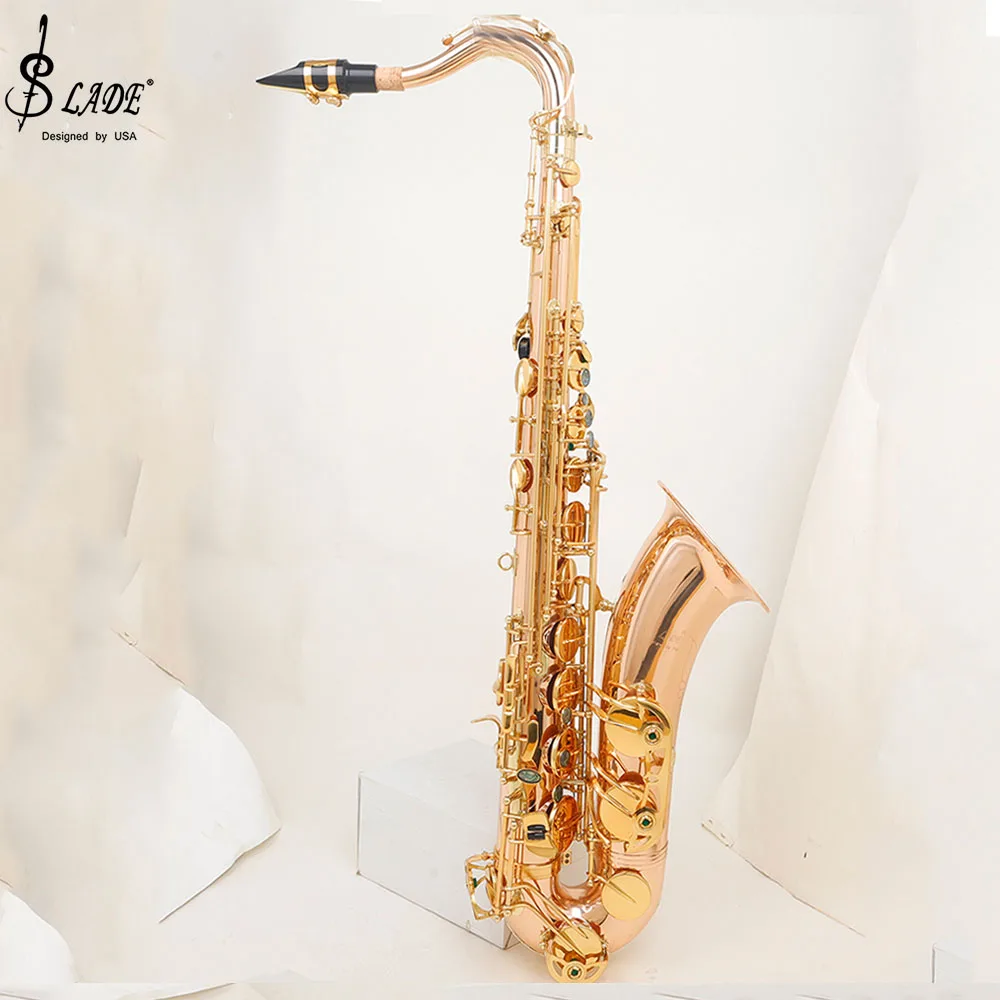 Professional-Bb-Saxophone-Phosphor-Bronze-Tenor-Saxophone-Body-Carved ...