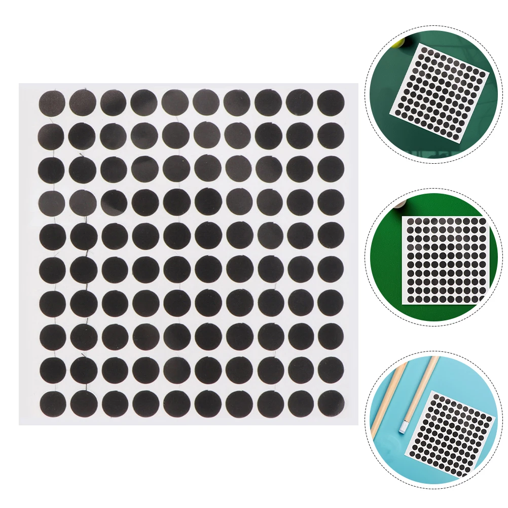 4 Sheet Pool Table Billiard Accessories Marker Dot Position Dot Round ...