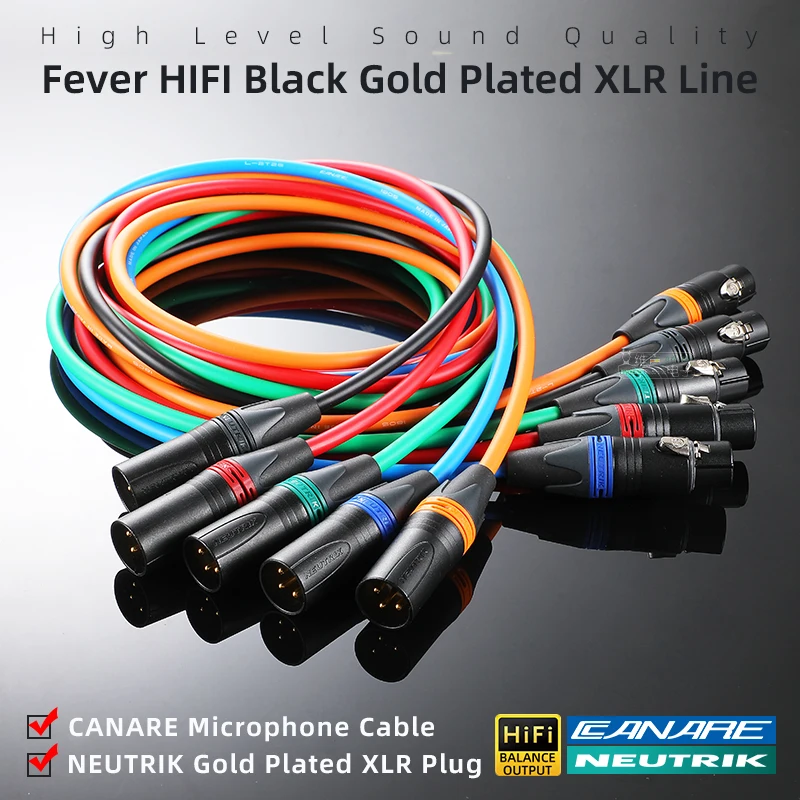 Canare 3 Pin Xlr Male To Female Microphone Cable L-2t2s Neutrik Xlr ...