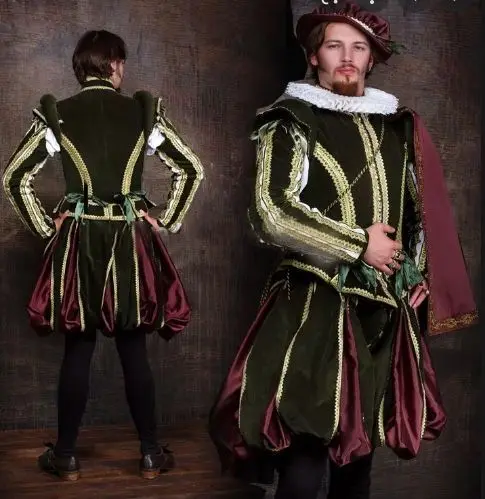 Tudor-Elizabethan-Aristocrat-Men-Victorian-Prince-Costume-Renaissance ...