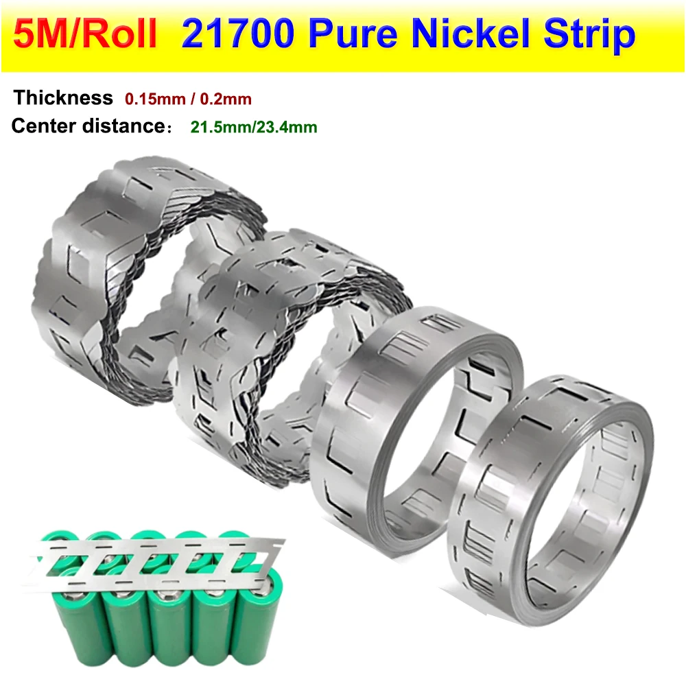 5M-21700-Pure-Nickel-Strip-0-15-0-2mm-Center-Distance-21-5-23-4mm ...