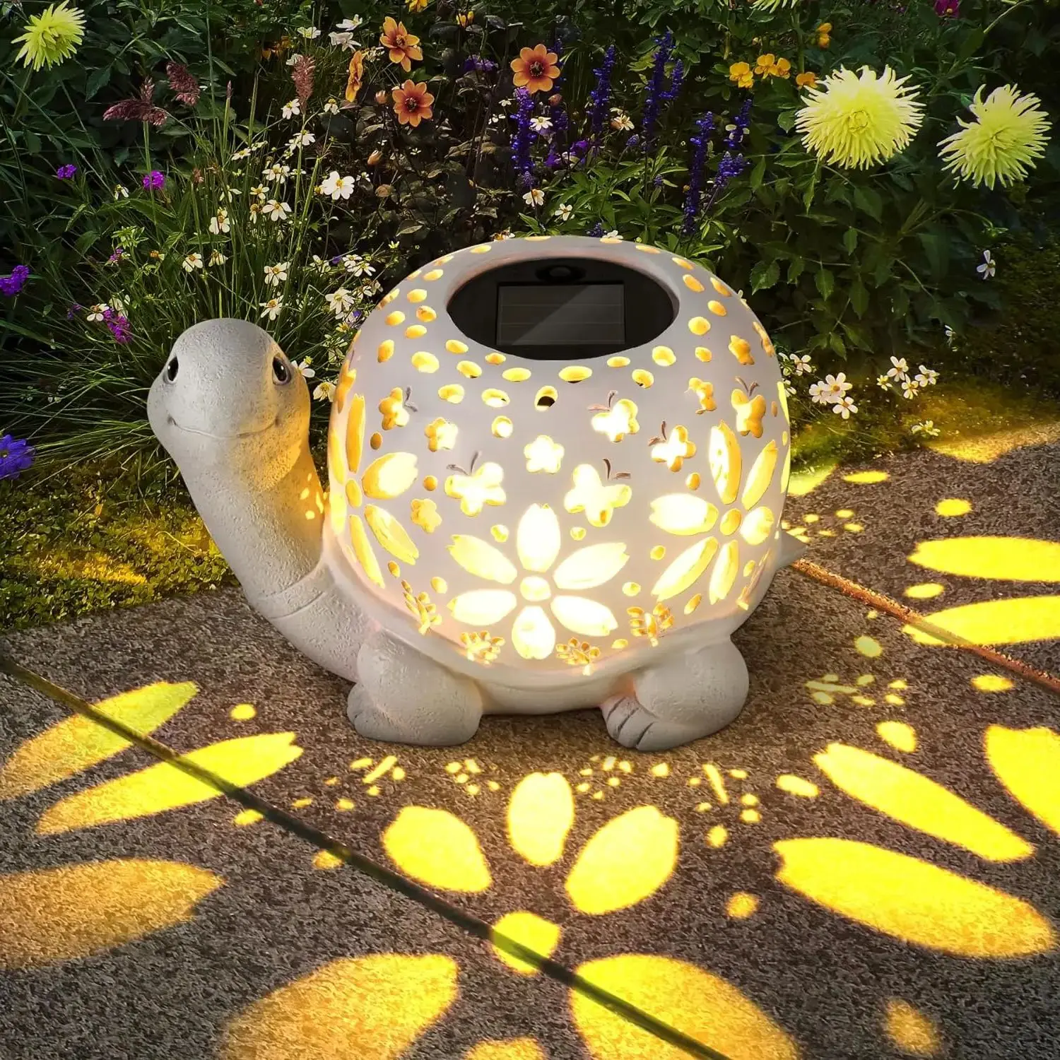 Solar-Outdoor-Statue-Statue-With-Light-Birthday-Gift-For-Mom-Unique ...