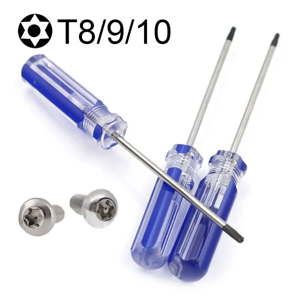 Central-Hole-T8-9-10-Screwdriver-Silver-Blue-Torx-Driver-Durable-Torx ...