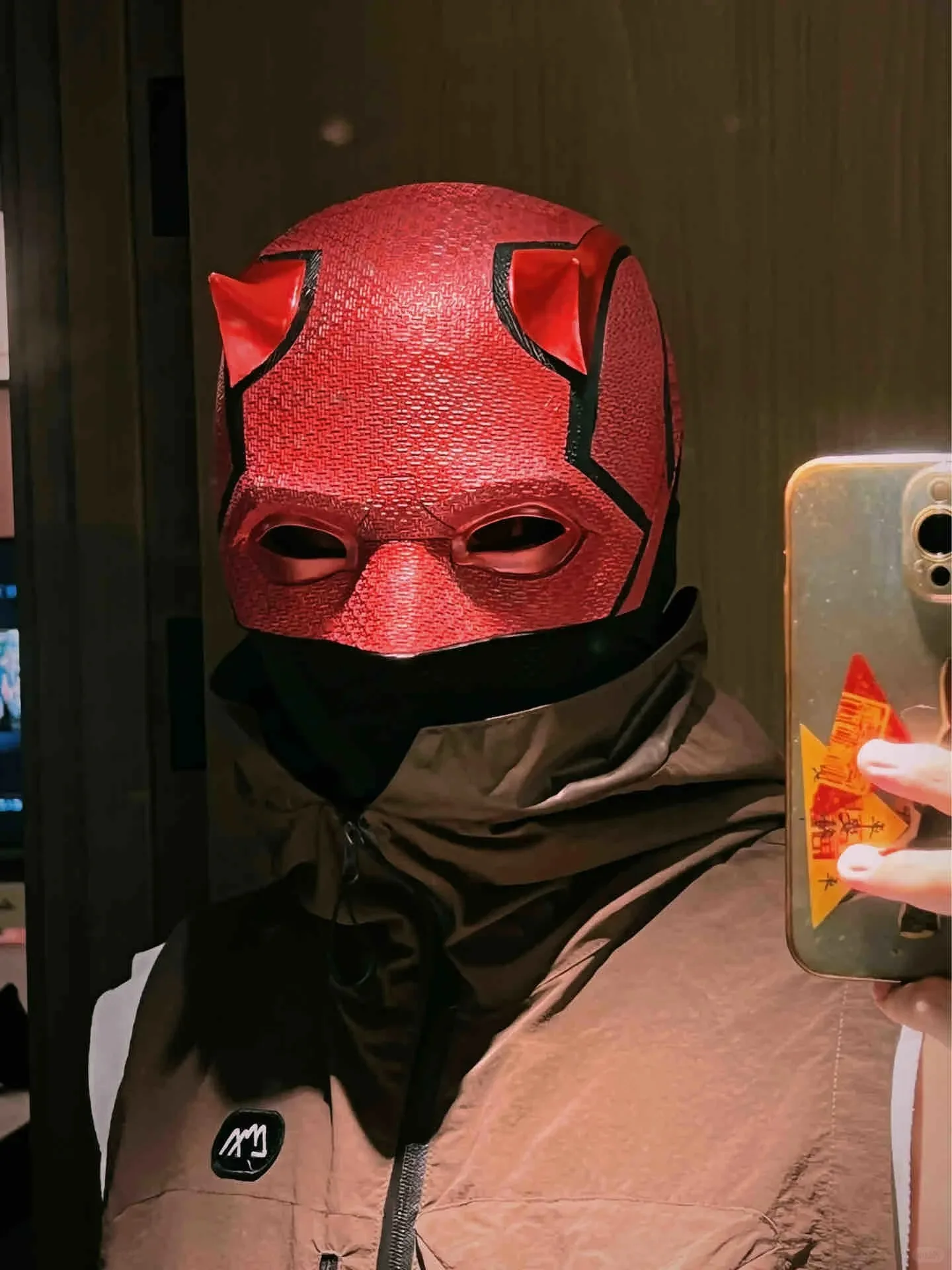 New Marvel'S Daredevil Reborn Again Mask Cosplay Helmet Halloween Props ...