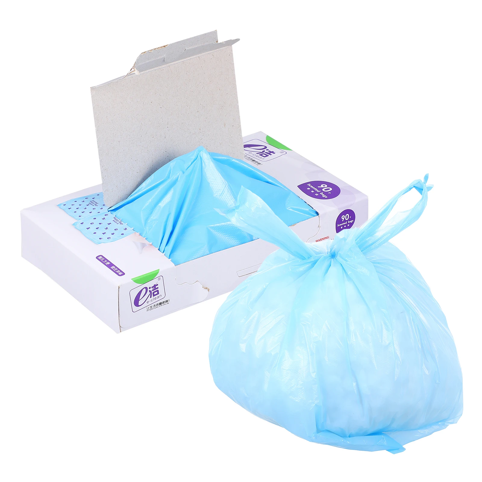 90PCS-Box-Disposable-Trash-Bags-Fragrance-Diaper-Nappy-Sack-With-Scent ...