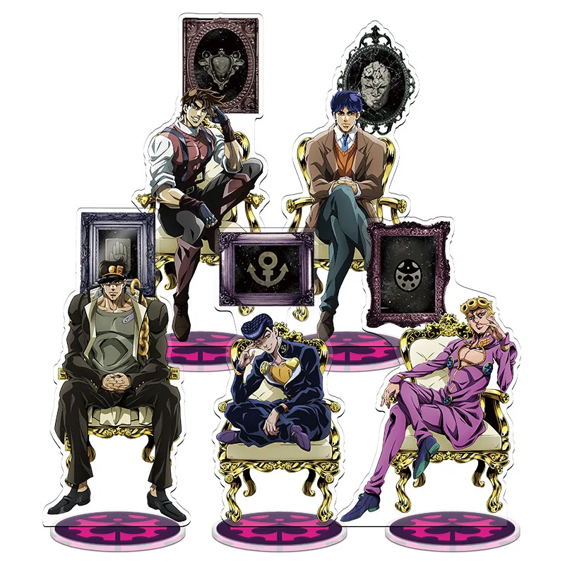 JoJo-s-Bizarre-Adventure-Anime-Figure-Stand-Placa-Modelo-Acr-lica ...