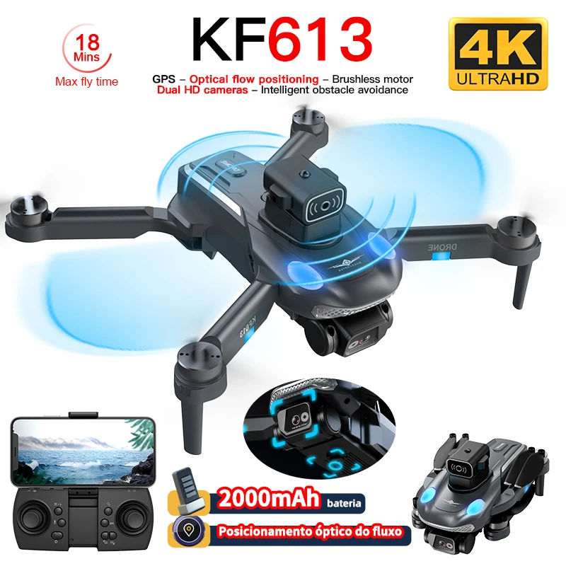 Quadcopter-Mini-Drone-com-c-mera-4K-GPS-Evitar-obst-culos-FPV ...