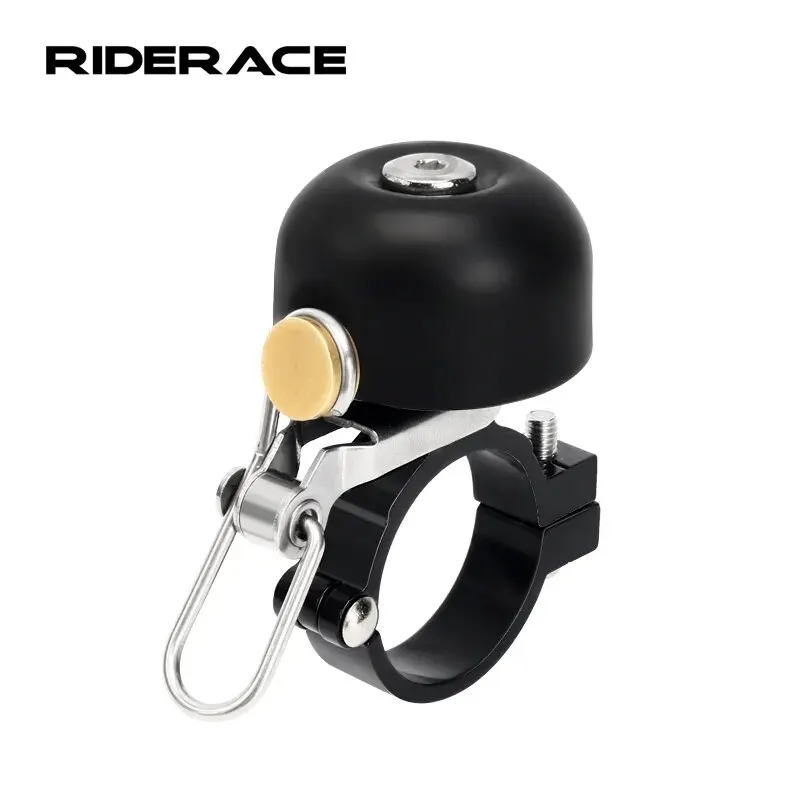 RIDERACE Retro Bicycle Bell Copper Classical Clear Loud Sound MTB Bike ...