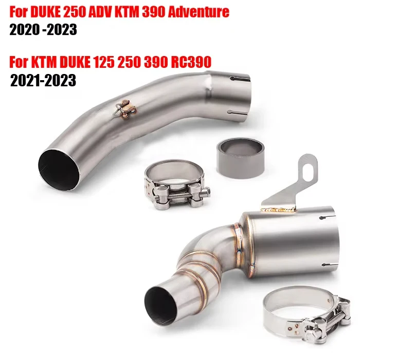 For DUKE 125 250 390 Adventure RC390 2020 - 2023 Motorcycle Exhaust ...
