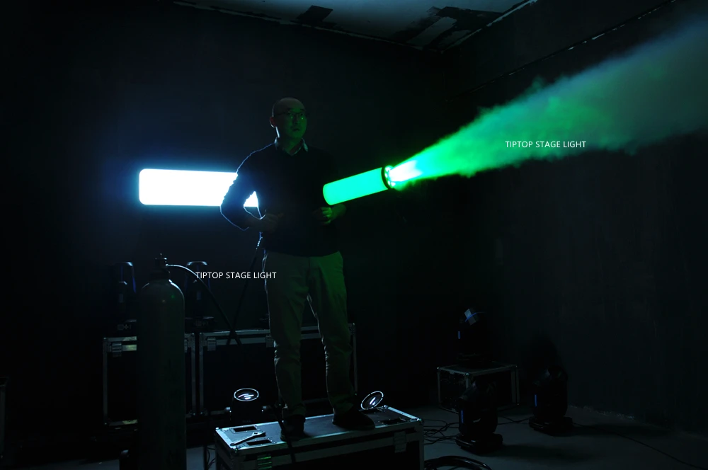 LED CO2 DJ Gun | Tiptoplight
