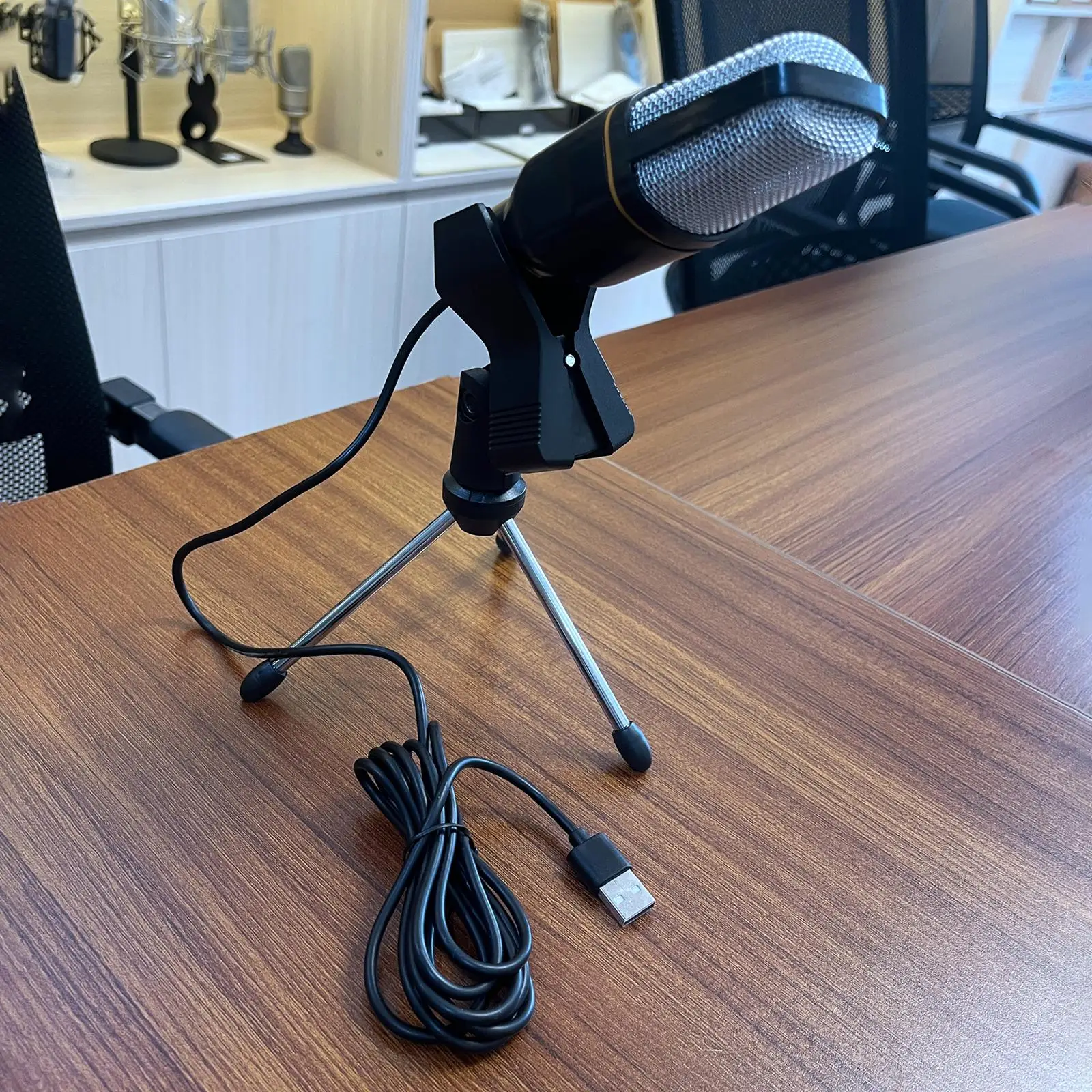 Computer-Mic-with-Tripod-Stand-Noise-Cancelling-PC-Mic-Gaming-Mic-USB ...