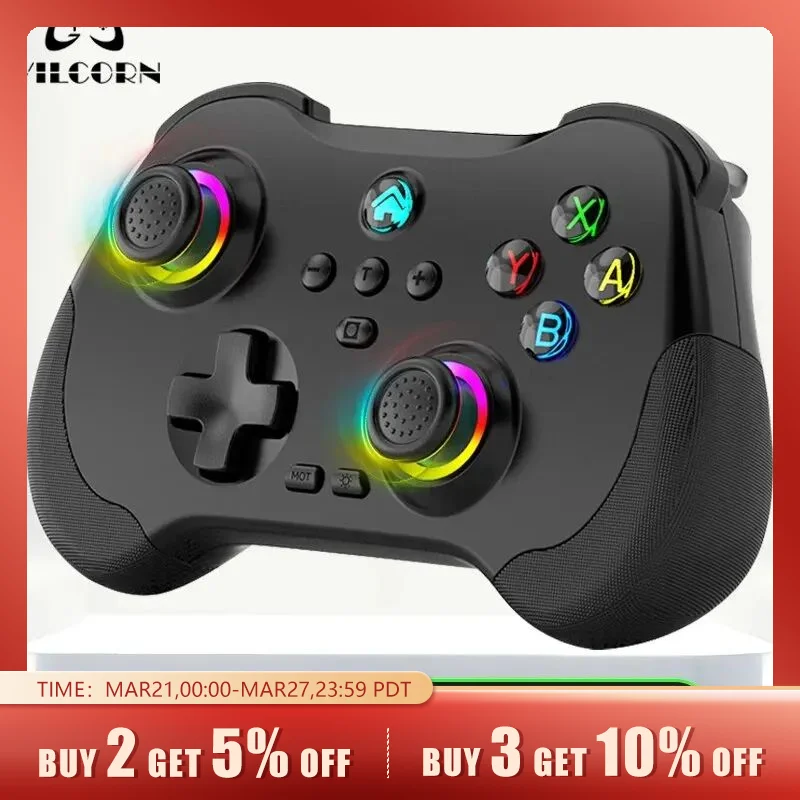Wireless-Mini-Dual-Hall-Gamepad-PC-Game-Controller-for-ROG-Ally-PC ...