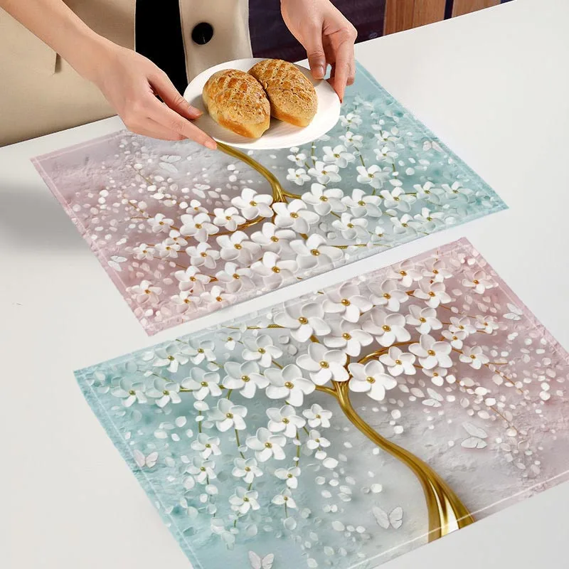 Nice-Abstract-Motivi-3D-Cvijetno-Scenery-Placemat-Linen-Dining-Table ...