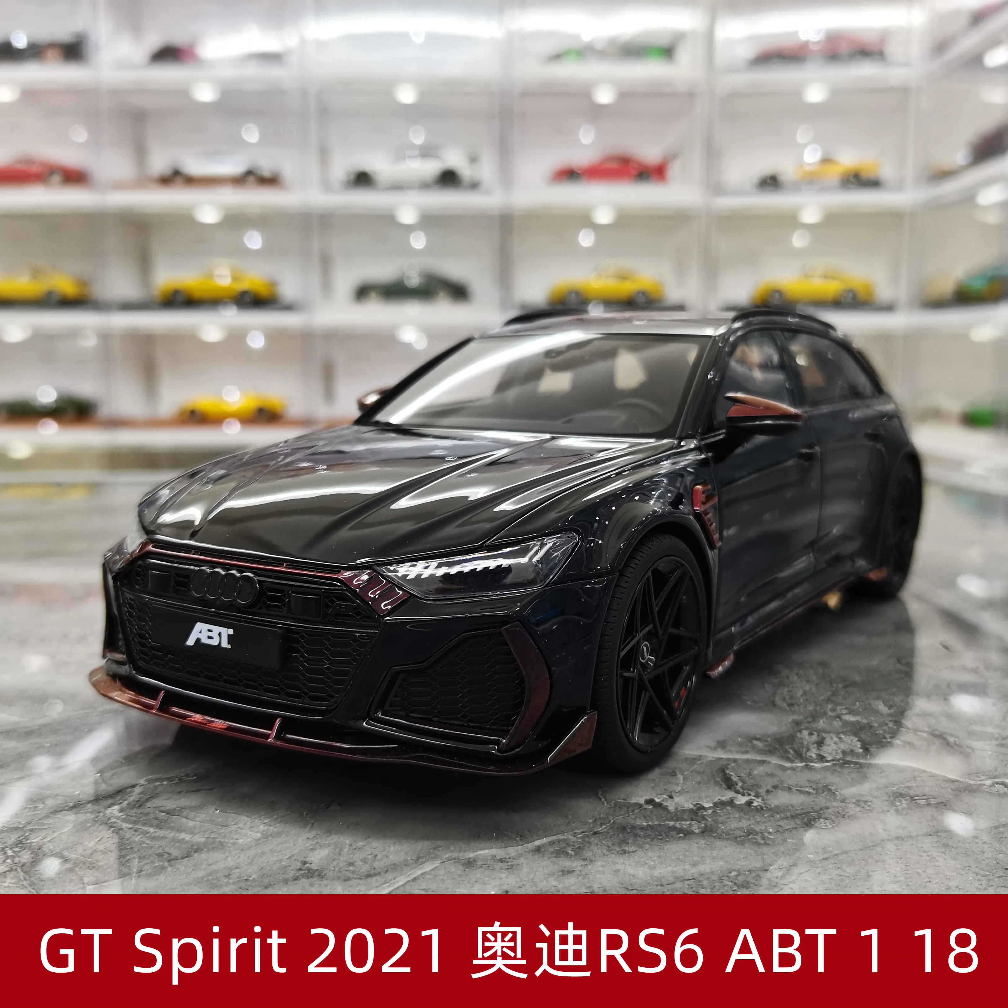 Gt Spirit 1:18 Diecast Car Model 2021 Audi Rs6 Abt Limited Edition ...