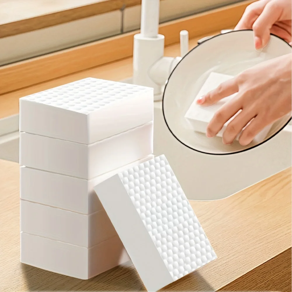 High Density Nano Magic Sponge Wipe, Double-sided Cleaning Sponge ...