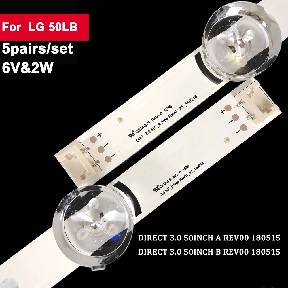 LED-Backlight-Strip-For-LIG-Innotek-DRT-3-0-50-50LB5500-50LB550B ...