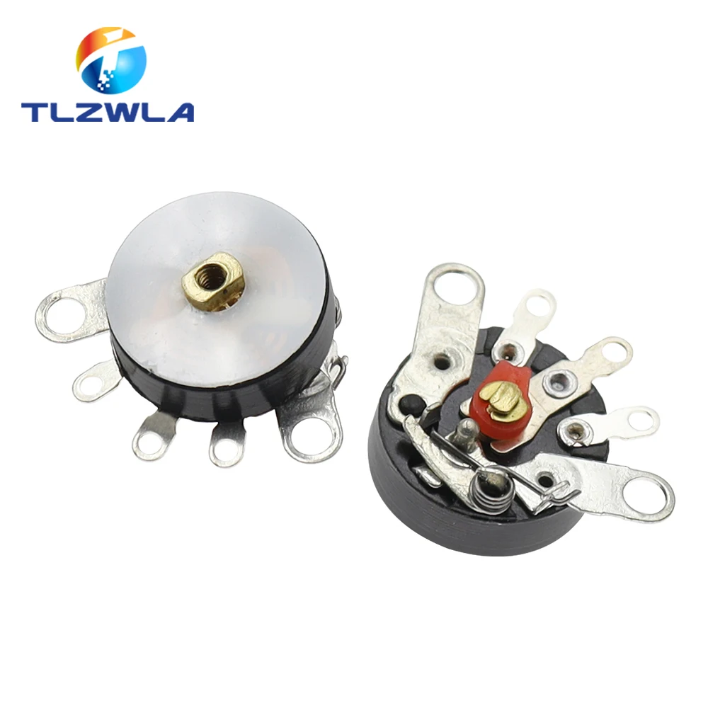 10PCS-Straight-Angle-Radio-Potentiometer-RV12MM-B103-B10K-B503-B50K ...