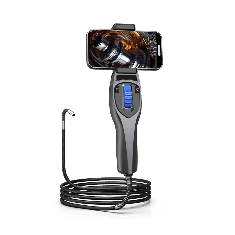 Two-Way 360° Articulating Borescope Camera 6.2MM Industrial Endoscope ...
