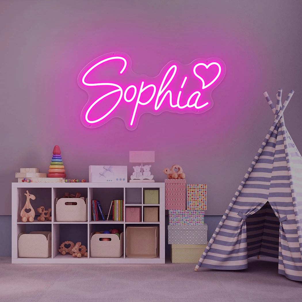 Custom-Neon-Sign-Led-Name-Light-for-Kids-Name-Custom-Signs-Teenage-Gift ...