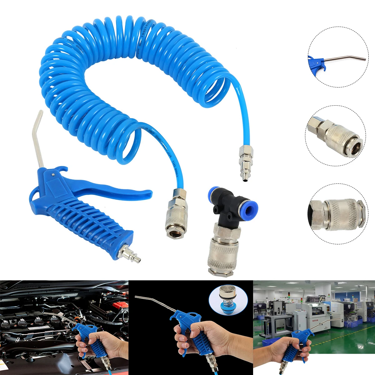 Air-Blow-Gun-Dust-Blower-Cleaning-Nozzle-Pneumatic-Cleaning-Tool-with ...