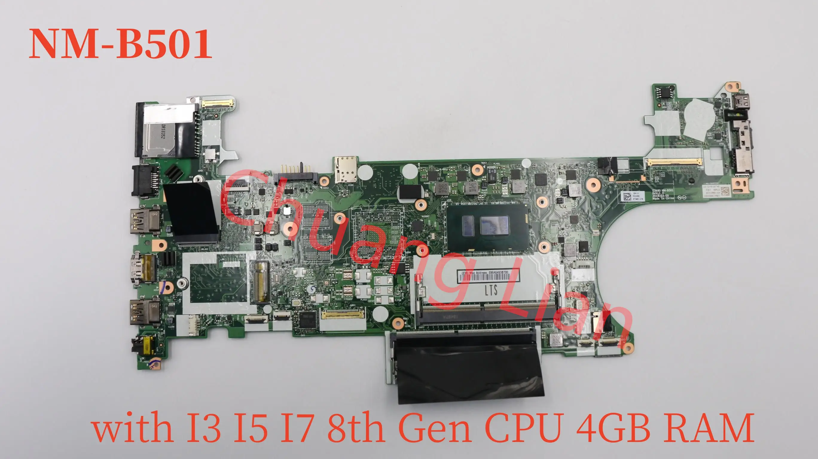 Placa-base-para-port-til-LENOVO-Thinkpad-T480-placa-base-ET480-NM-B501 ...